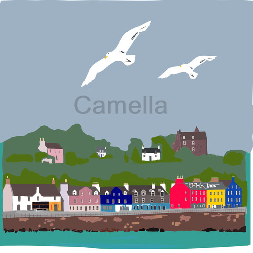Tobermory Magnet | Camella Crafts Jura