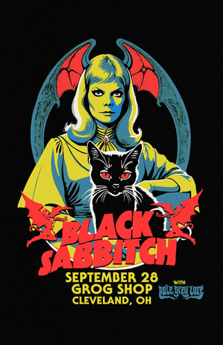 Black Sabbitch Poster - Grog Shop, Cleveland | black-sabbitch