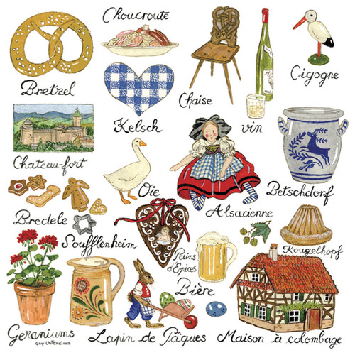 Carte Symboles d'Alsace | Guyuntereiner
