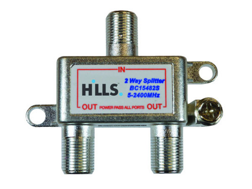 Hills Antenna BC15482S 2-Way All Ports Splitter | Active Electronics