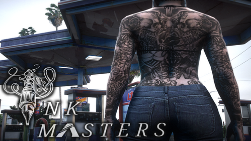 Female | TOXIC | V1 | Fivem Tattoo | GTA Tattoo | Skin | Ped | Mods ...
