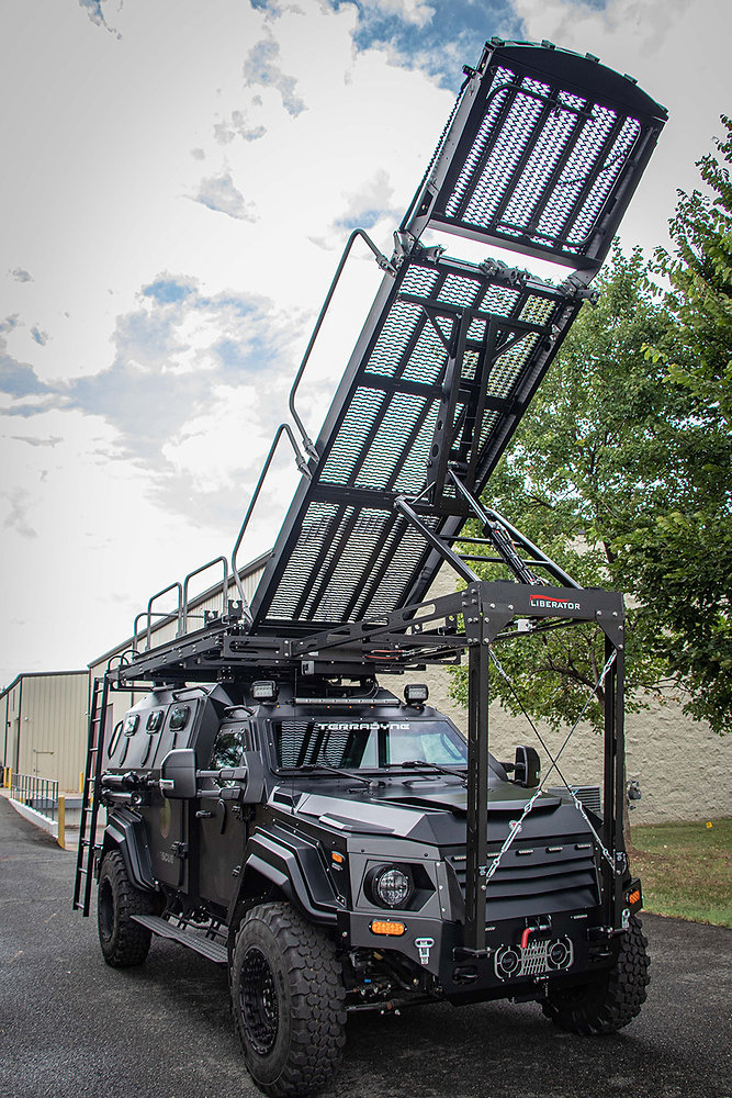 Patriot3 unveils the 1st Elevated Tactics System on the Terradyne Gurkha