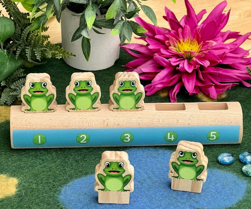 Five Frogs on a Log | Education Station