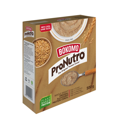 Bokomo™ ProNutro® Whole Wheat Protein Cereal (500g) | Afro Carib Cuisine