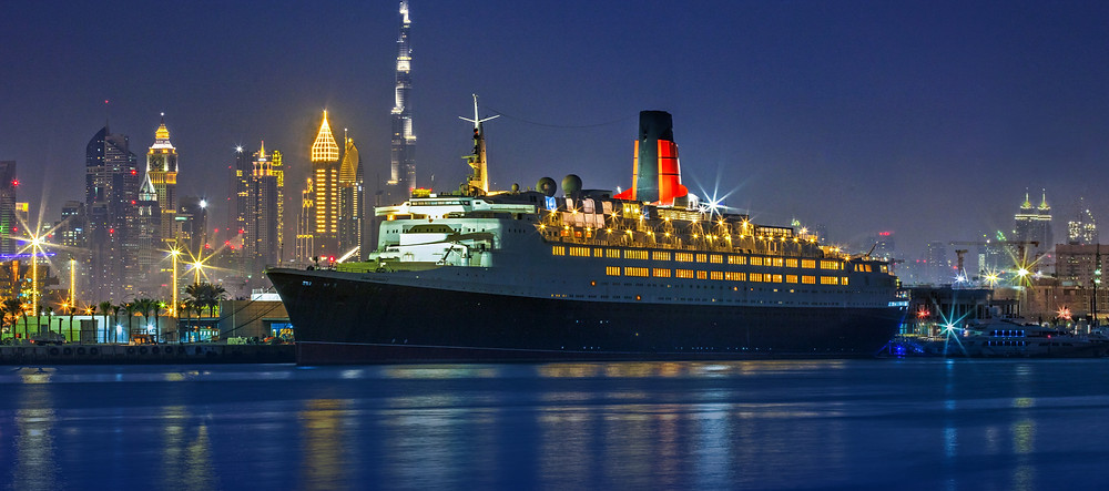 STILL MAKING HISTORY THE QE2 OPENS IN DUBAI