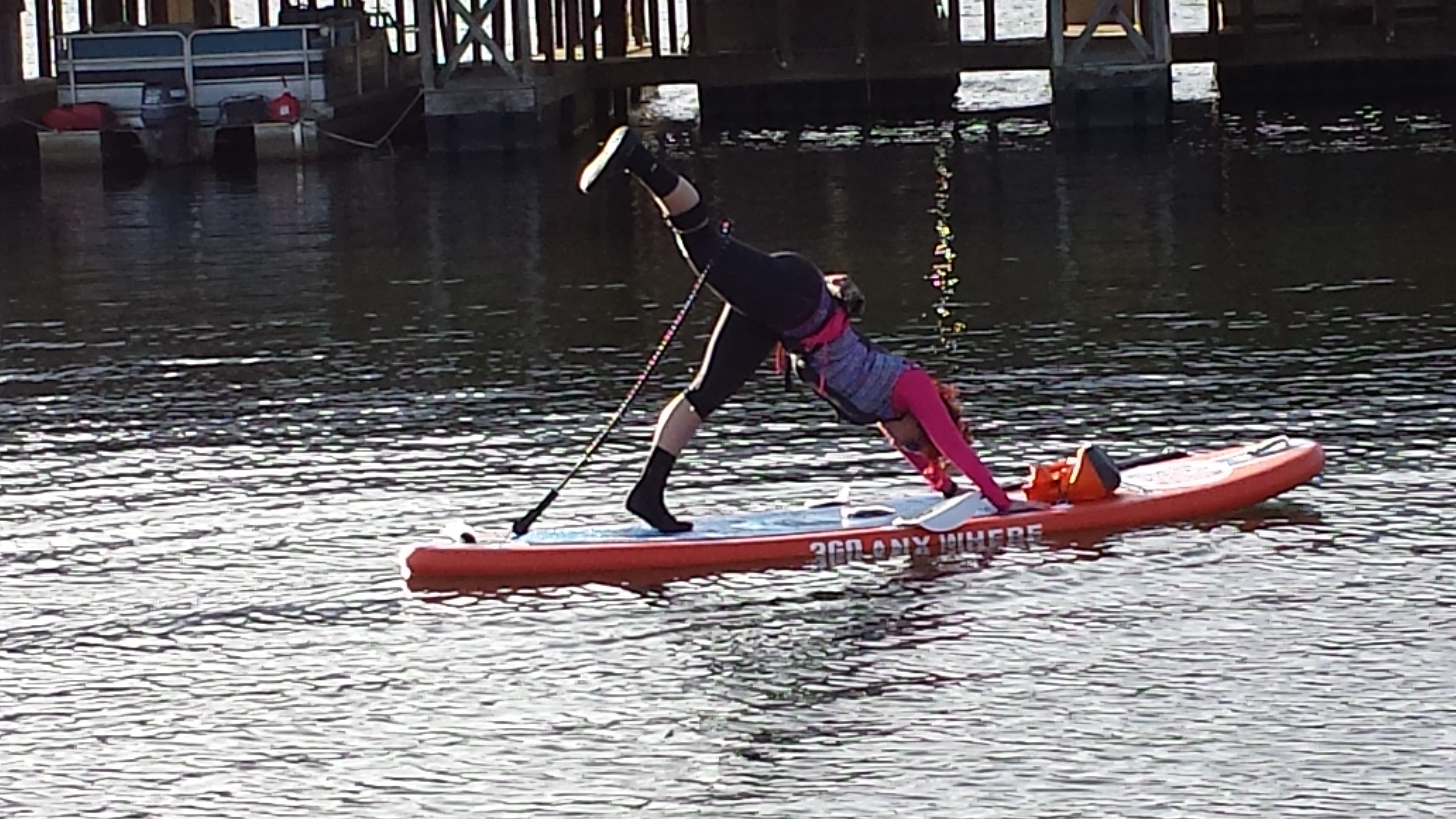 Robyn Hurst Vessels of Clay Yoga Paddleboarding Southwest MO