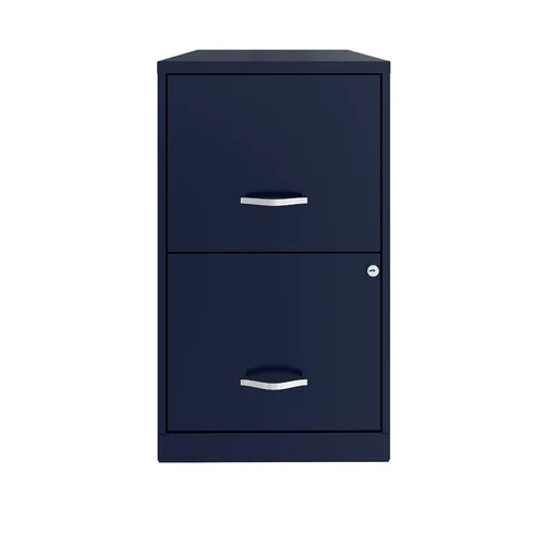 2-Drawer Vertical Filing Cabinet (Navy) | COS Ltd.