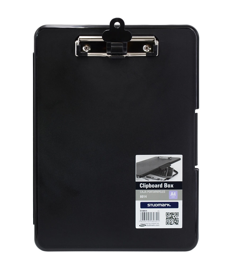 Studmark A4 Plastic Clipboard Box | COS Ltd.