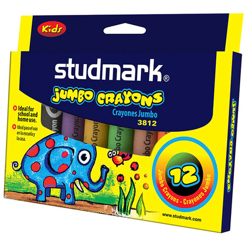 Studmark 12CT Jumbo Crayon | COS Ltd.
