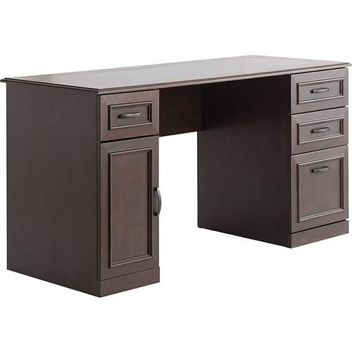 Kendall Double Pedestal Desk , Cherry | COS Ltd.