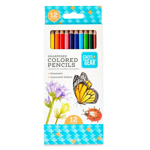 Pen+ Gear 12CT Pencil Crayon | COS Ltd.