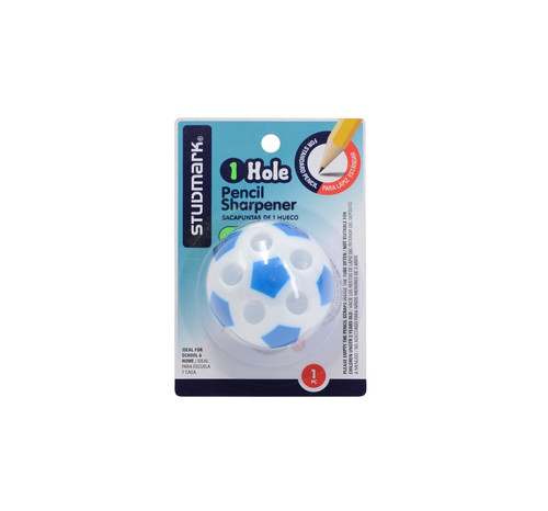 PENCIL SHARPENERS, SOCCER BALL, PLASTIC 1-HOLE W/DEPOSIT | COS Ltd.