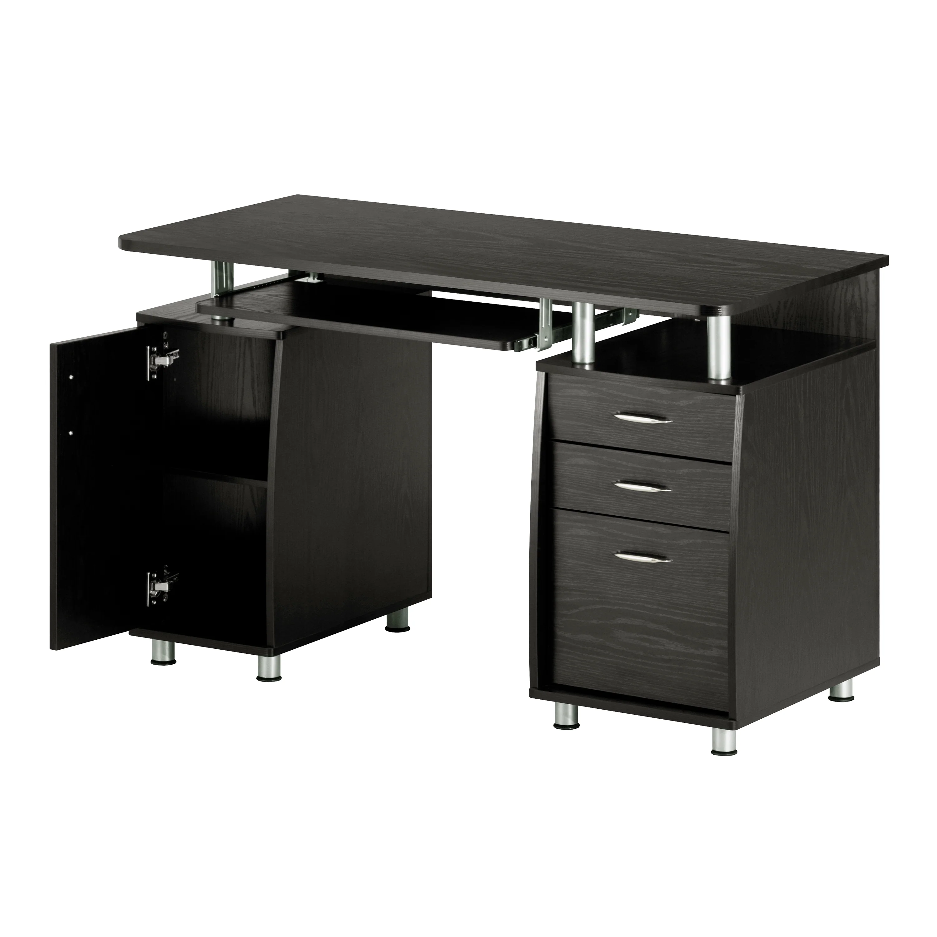 Techni Mobili Complete Workstation Computer Desk with Storage, | COS Ltd.