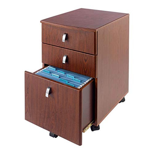 Realspace Mezza Mobile File Cherry/Chrome | COS Ltd.