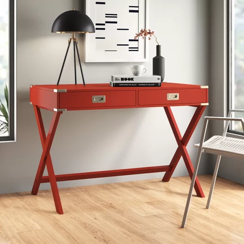 Marotta 42'' Red Writing Desk | COS Ltd.
