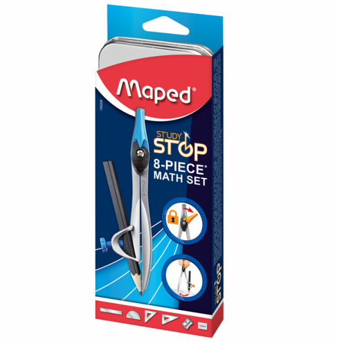 Maped Compass – Study Stop Set 8 pcs | COS Ltd.