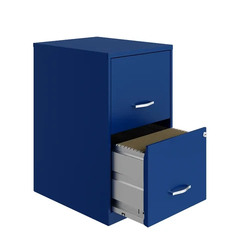 2-Drawer Vertical Filing Cabinet (Blue) | COS Ltd.