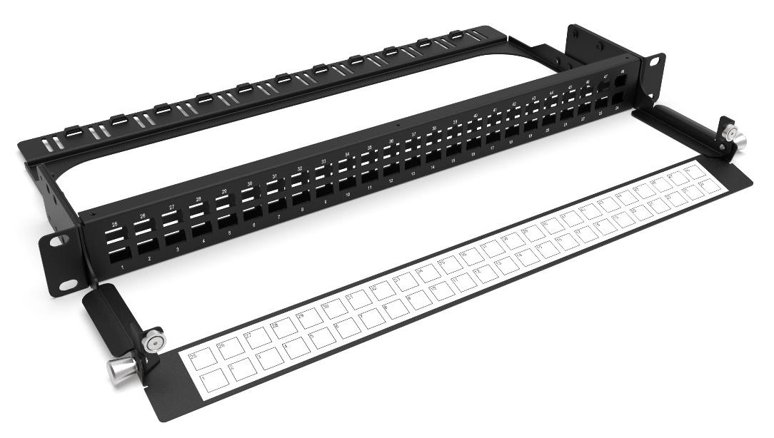 1U Breakout Patching Panel Blank – 96 Fibre