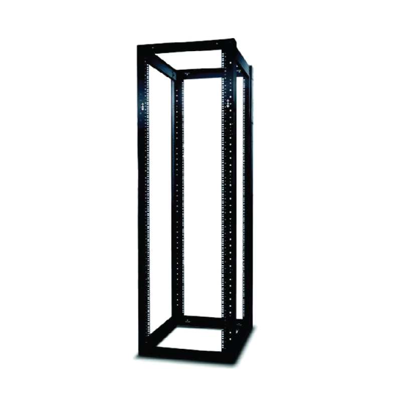 Giganet Four Pole 42U Open Rack Cabinet