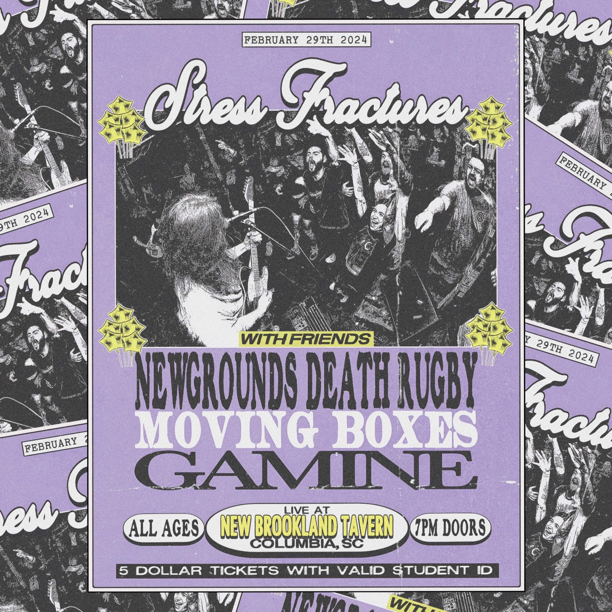 Stress Fractures, Newgrounds Death Rugby, Moving Boxes, Gamine | New ...