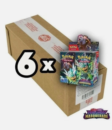 Twilight masquerade Sealed Booster Case (6 Booster Boxes) | packgrab