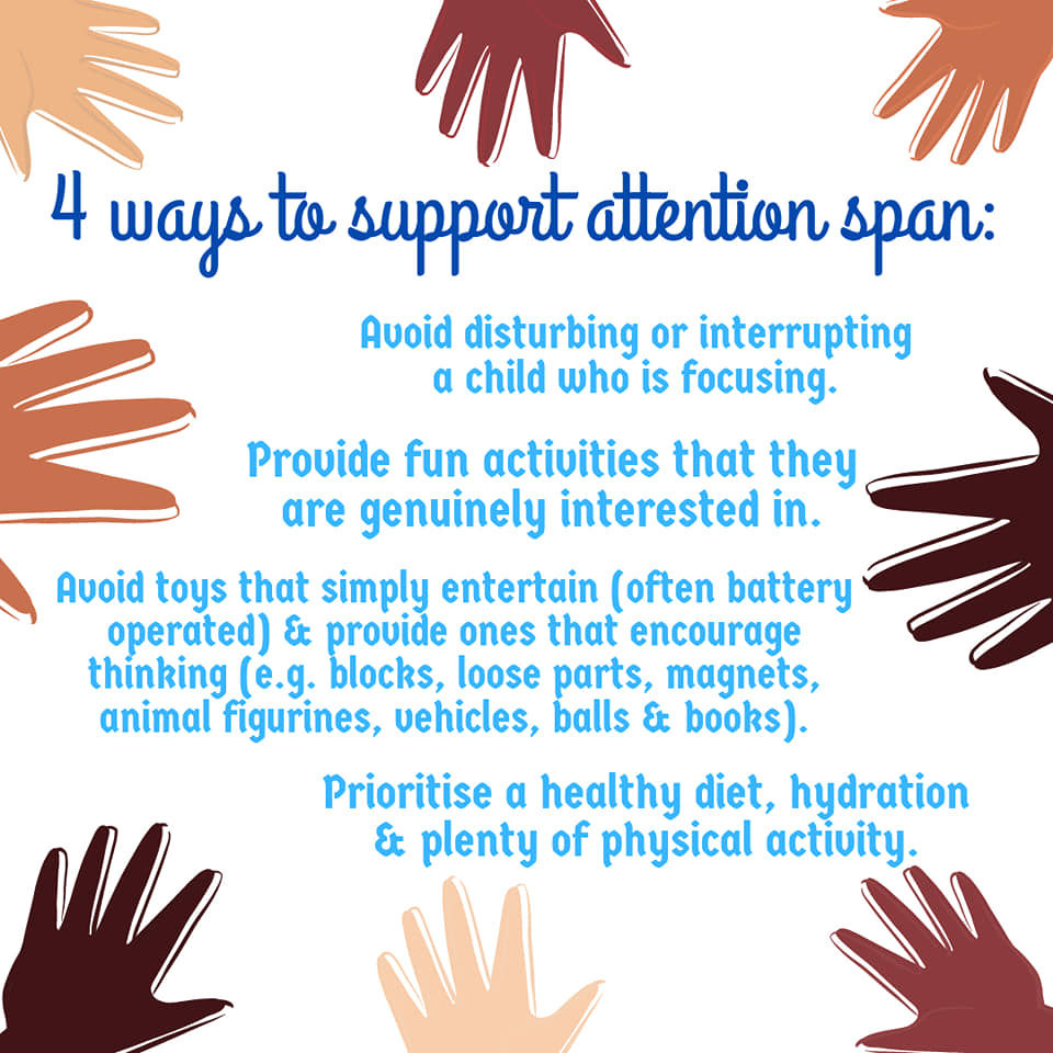 Developing Children’s Attention Spans