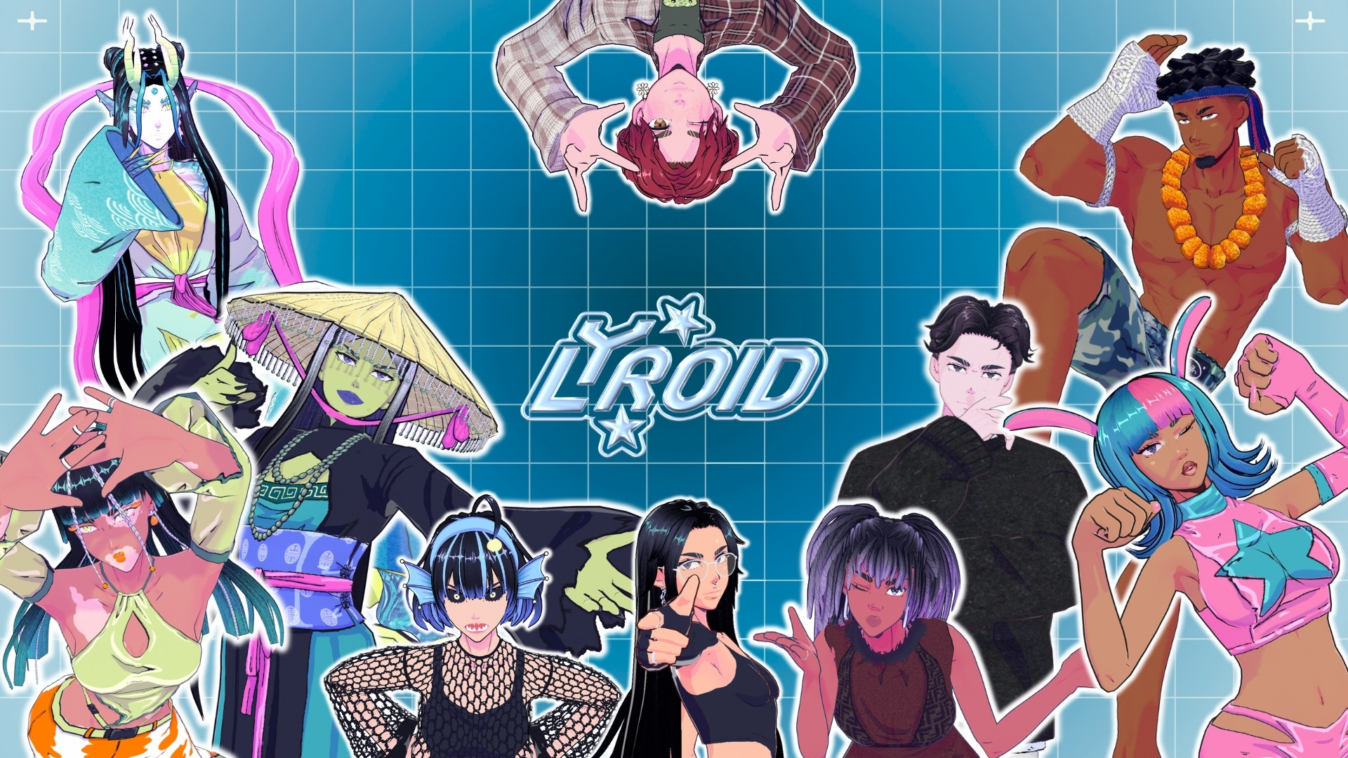 LYROID | Virtual Avatars & 3D Vroid VRM Character Models by LY LEOVA