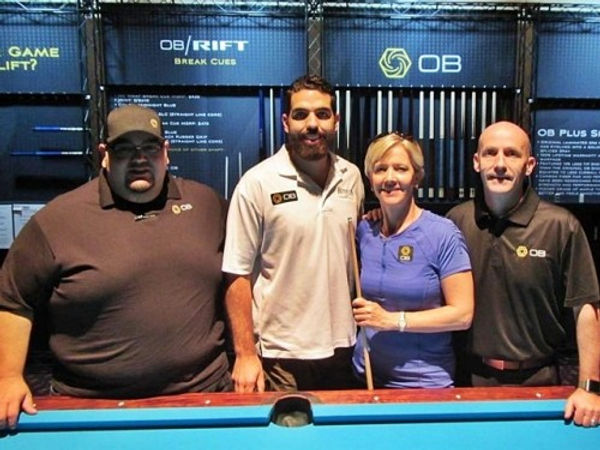 OB Cues & Allison Fisher Raise $1,420 at APA NTC for the BEF! ~ Samm ...