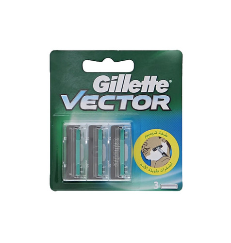 Gillette Vector Blades 3's | Alanwar Trading
