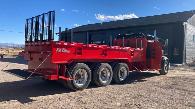 Well-Drilling Trucks | Big Sky Flattanks