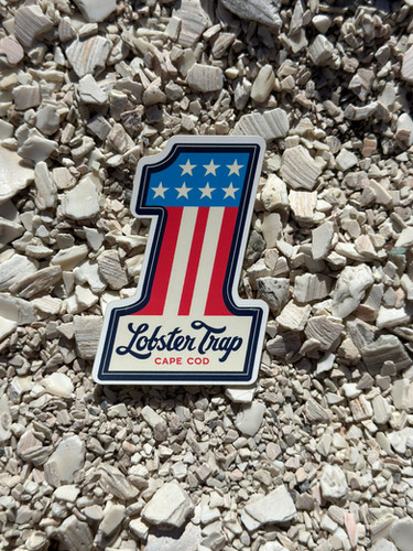 Number One Sticker | Lobster Trap