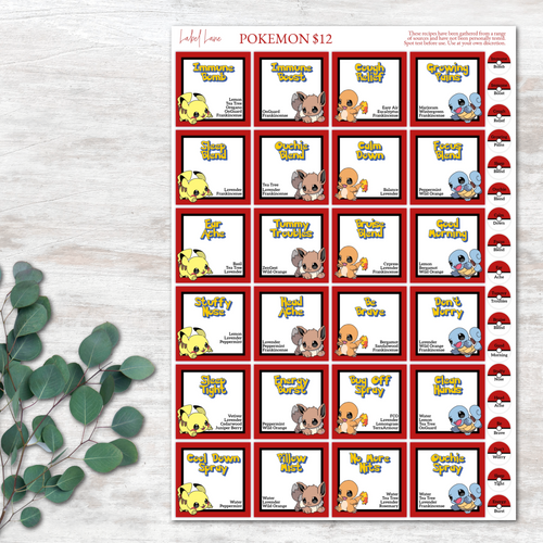 Pokemon | Label Lane
