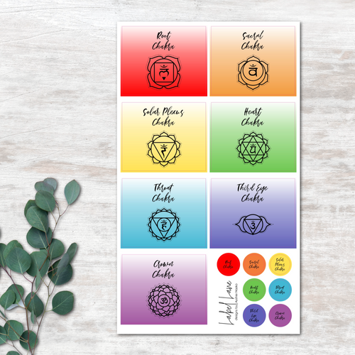 Ombre Chakra Set | Label Lane