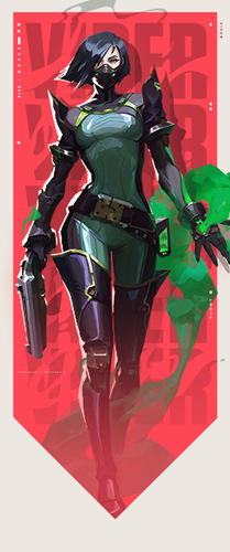 VALORANT VIPER CARD | Bannerant