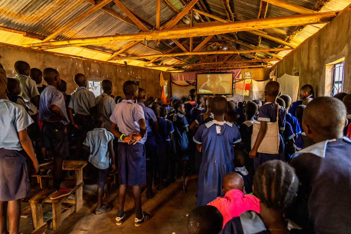 JESUS MOVIE EVENT AT TEN SCHOOLS | Hydrating Humanity