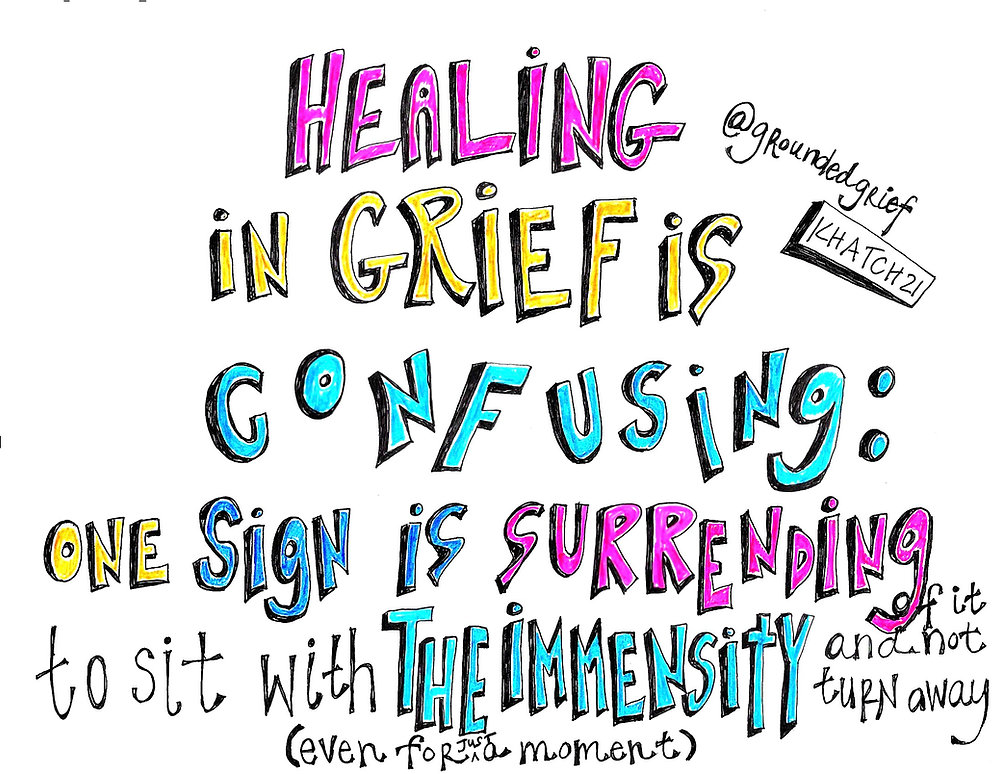 Healing is Confusing in Grief