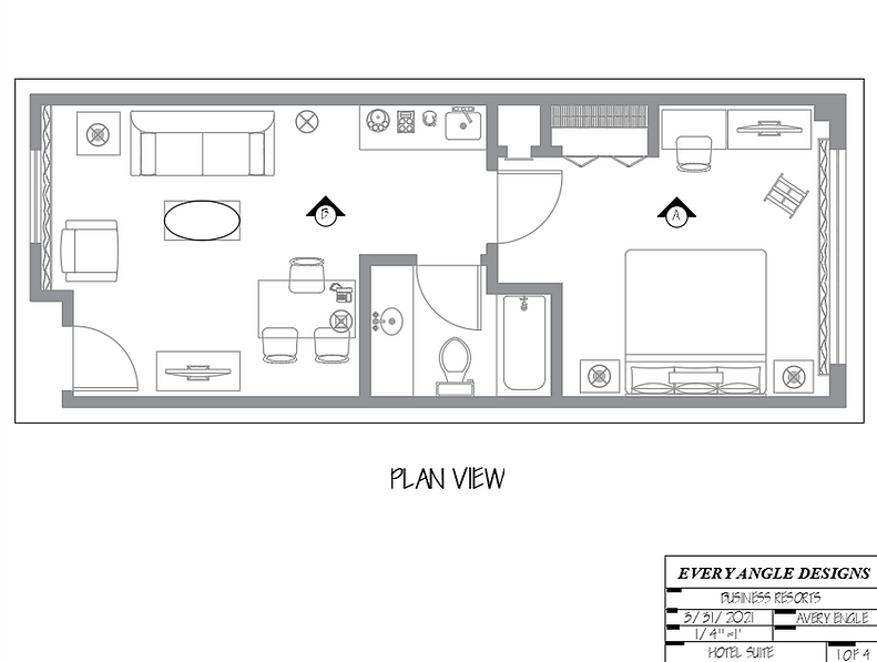 Hotel Suite | Avery Engle Designs