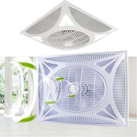 AIRLITE® Ceiling Fan Box Type (60x60-14 In) with 4 LED Lights & Remote ...