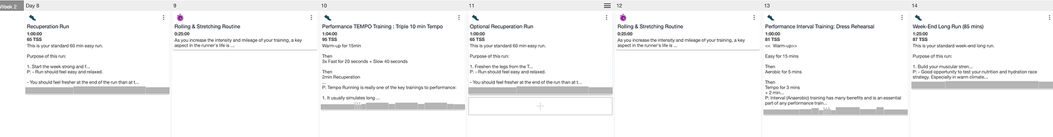 2026 Half Marathon Training Plan/Tempo-Anaerobic Intervals & Long Runs ...