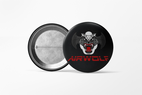 Airwolf Pin Badge | Retro Fair
