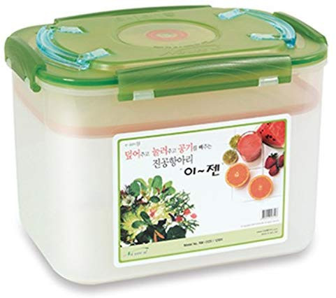 E-Jen Premium Kimchi Container (Earthenware Green, 3.1 gal/ 12L ...