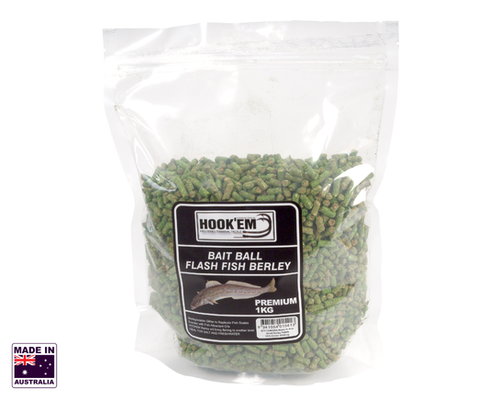 1kg Bag - Berley Bait Ball Flash Fish | Hook'em Fishing