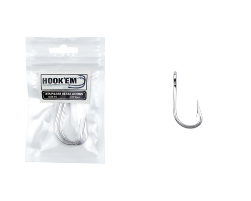 Rigging Hook - Stainless Steel | Hook'em Fishing