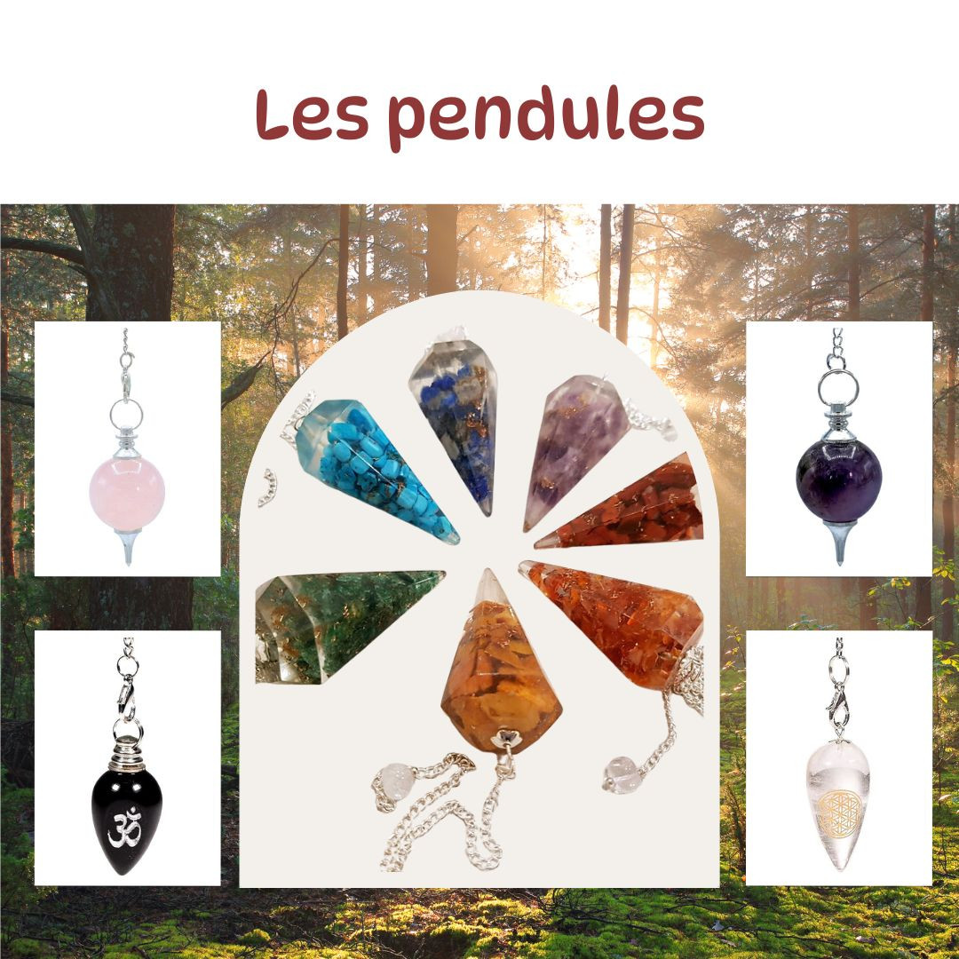 PENDULES | HOLISTONE Minéraux