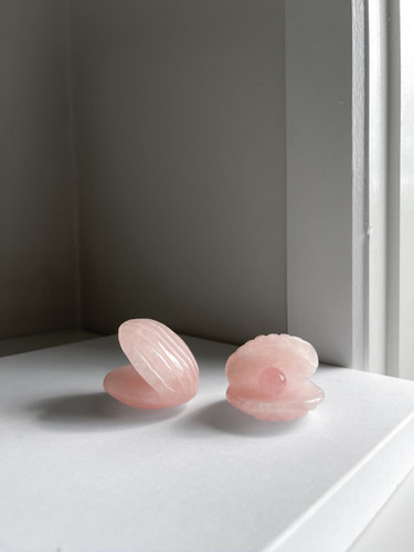Rose Quartz Shell + Sphere | Zen Generation