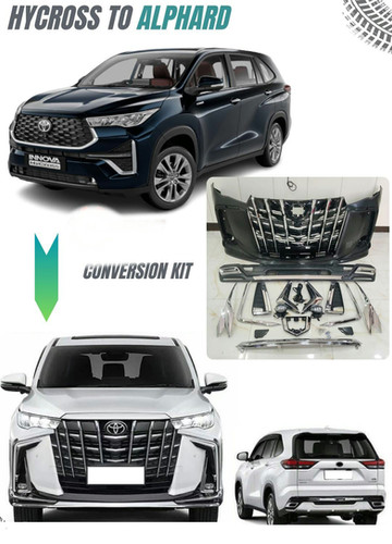 HYCROSS TO ALPHARD BUMPER KIT | Wrap N Shine