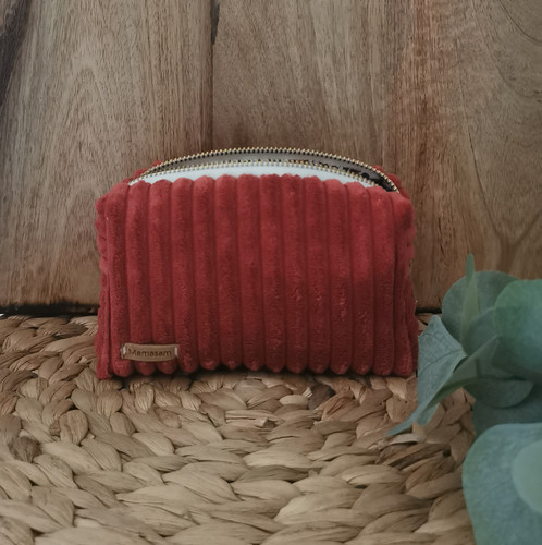 Trousse collection velours terracotta | Monsite