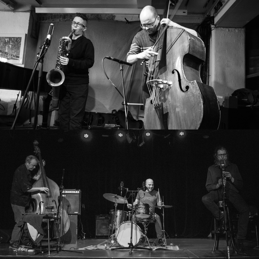 Cath Roberts / Olie Brice + Alex Ward / Mike Gennaro / John Edwards