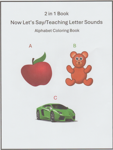 2 in 1 Book Learn The Alphabets and Letter Sounds A -Z | Mysite