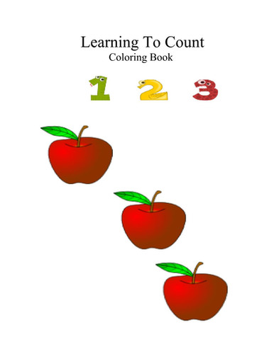 Learning To Count 1 2 3 Coloring Book | Mysite